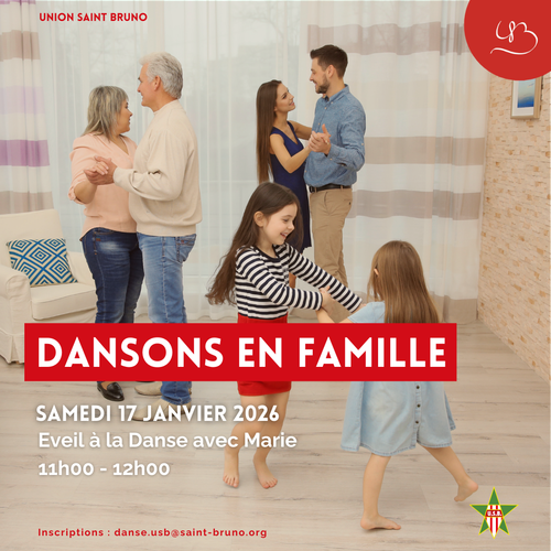 Dansons en famille - Union Saint-Bruno